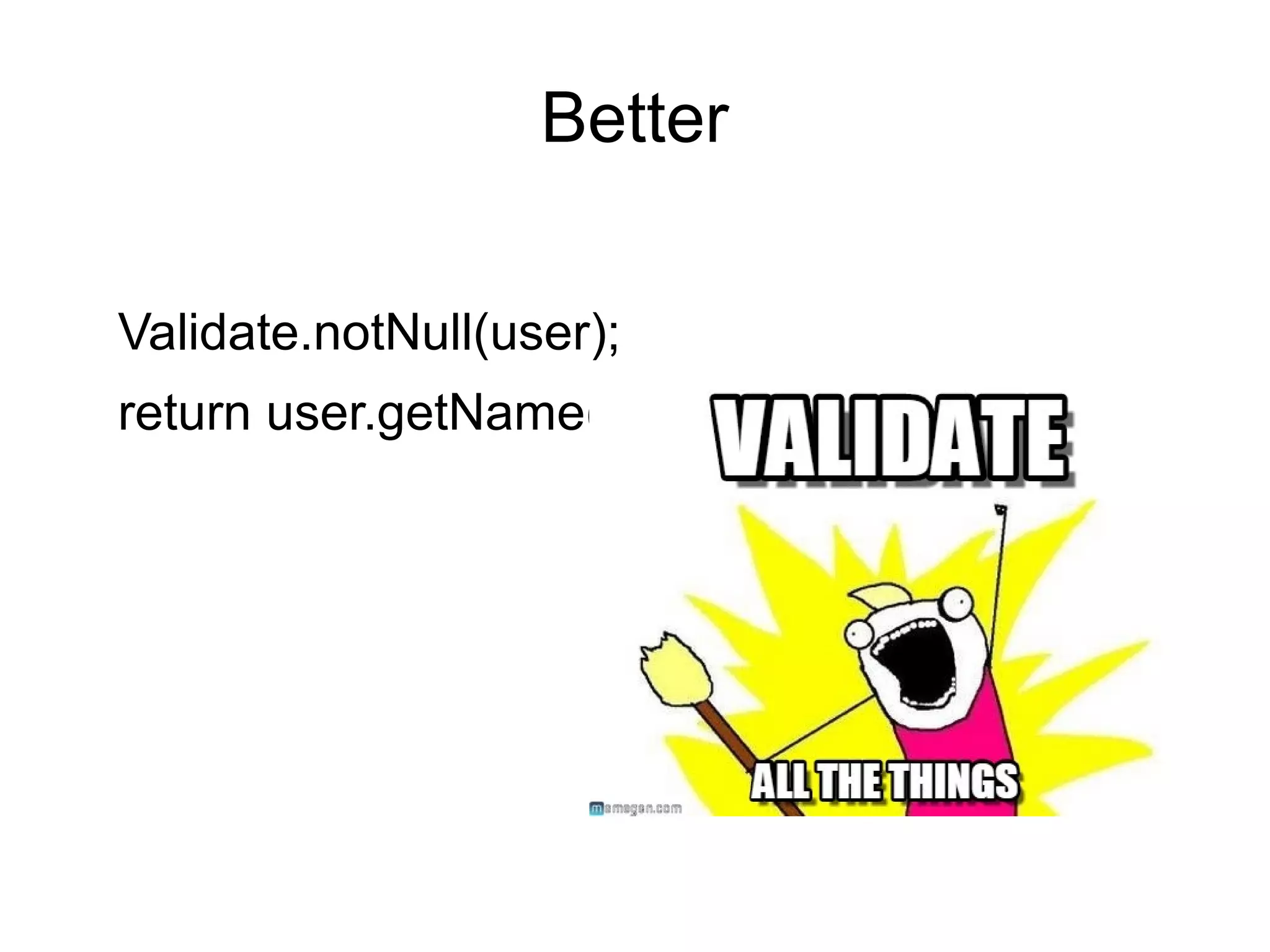 Fighting null with memes | ODP