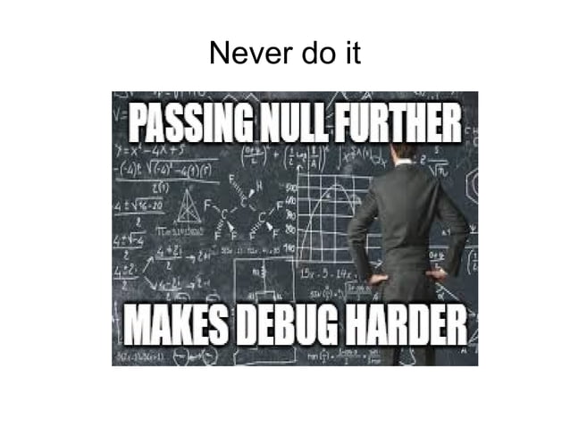 Fighting null with memes | ODP