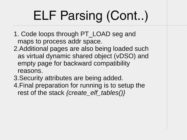 A Dive Into ELF Binaries | PPT