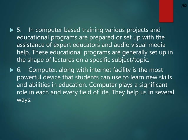 Role of computer in education.pptx