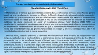 procesos mecanicos de endurecimiento | PDF