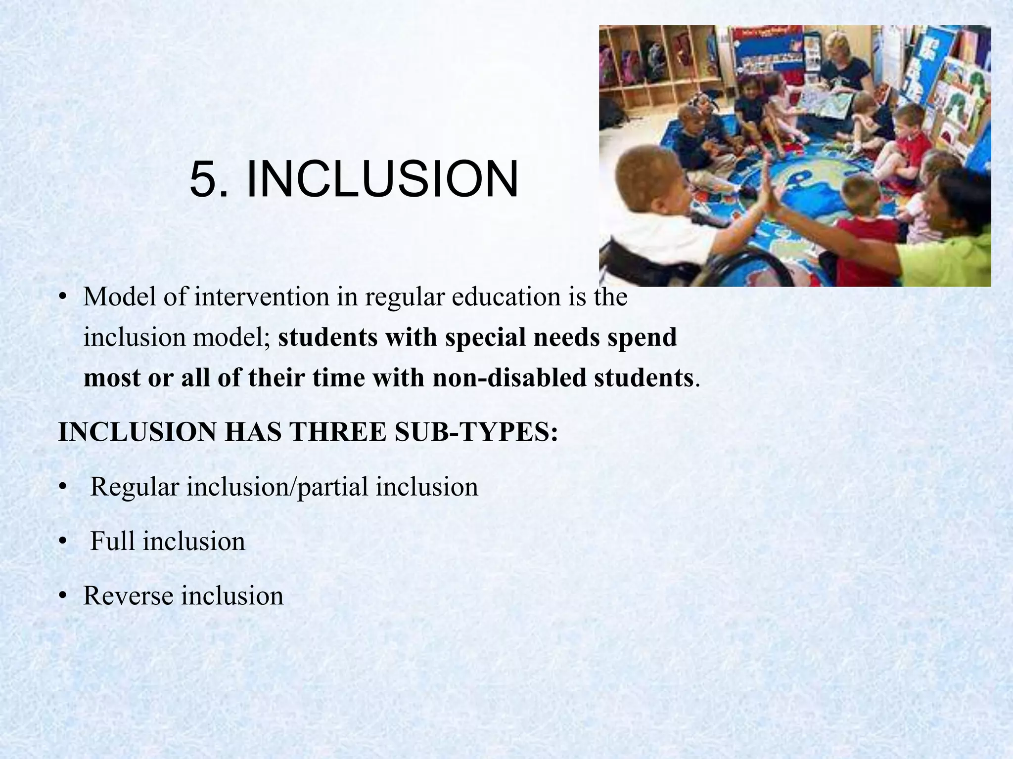 Inclusion Models | PPTX