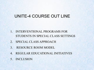 Inclusion Models | PPTX