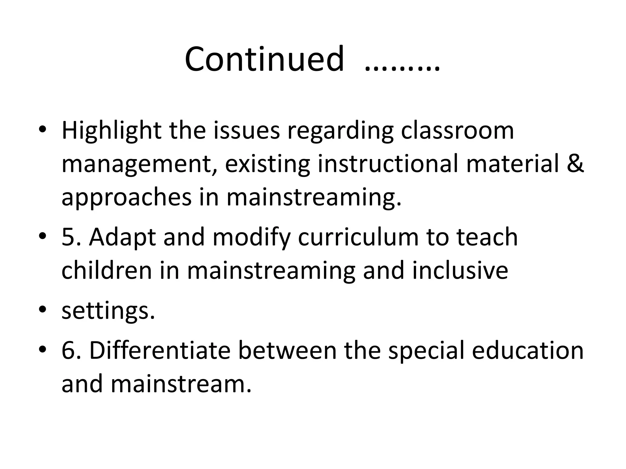 Organizing inclusive class room | PPT
