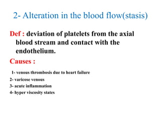 Type of thrombosis | PPTX