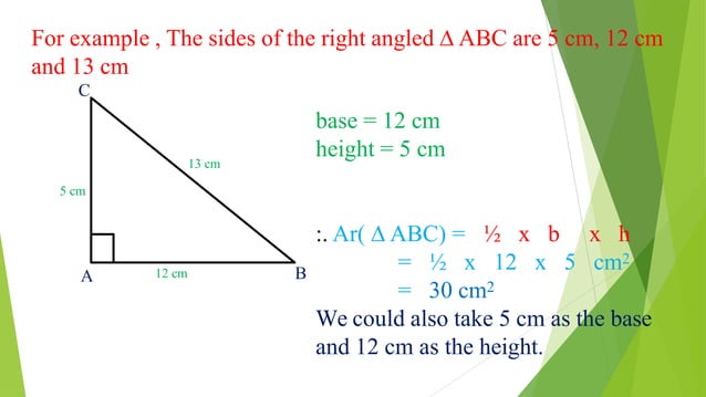 Power point presentationof class 9 maths HERONS FORMULA | PPTX