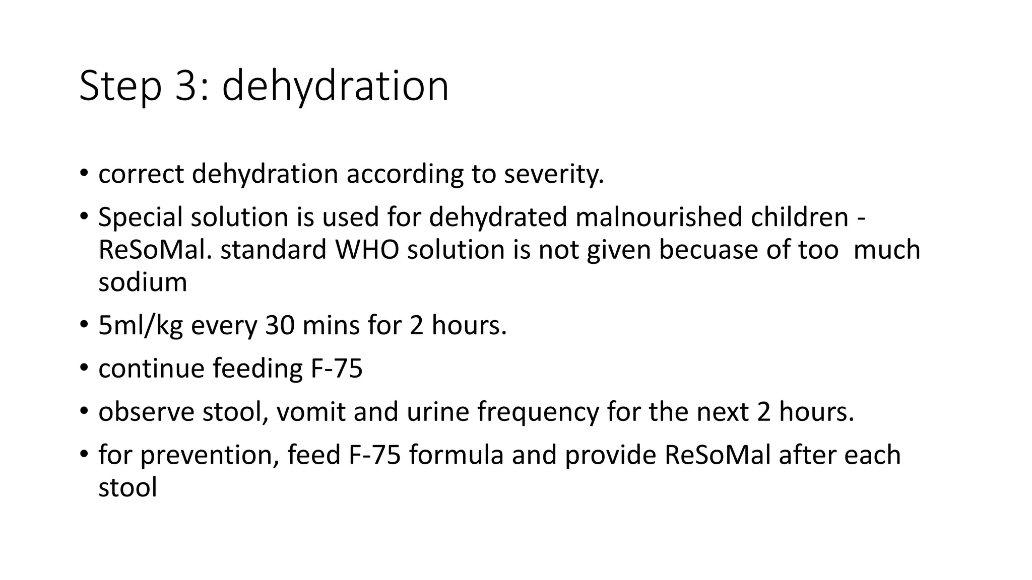 10 Step Approach To Protein Energy Malnutrition Treatment | PPTX