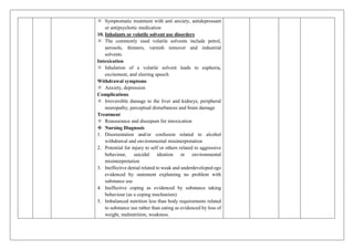 Lesson plan on substance abuse disorders | DOCX
