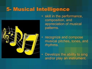 multiple intelligence theory of psychology | PPT