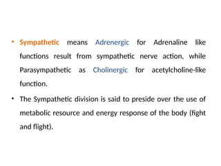 Human physiology ( editable tissues and Autonomic nervous system | PPT