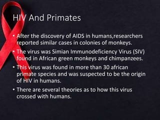 Tracing the History of HIV: Exploring Controversial Points | PPT