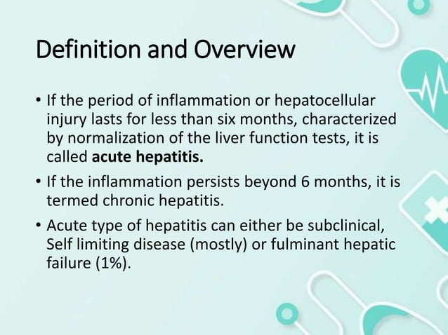 Clinical Manifestations Of Acute Viral Hepatitis | PPT