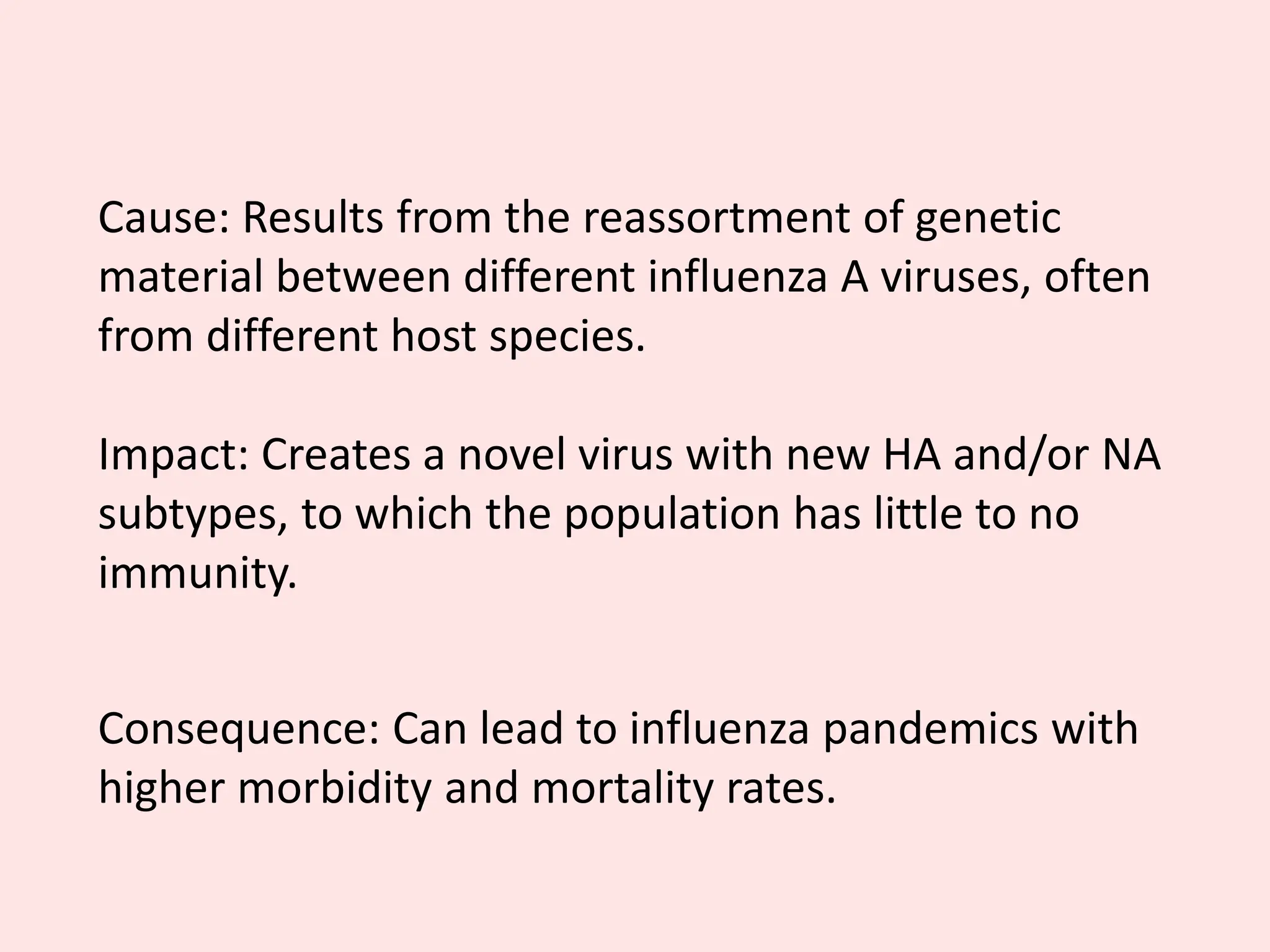 Antigenic structure of influenza virus, antigen drift and shift | PPTX