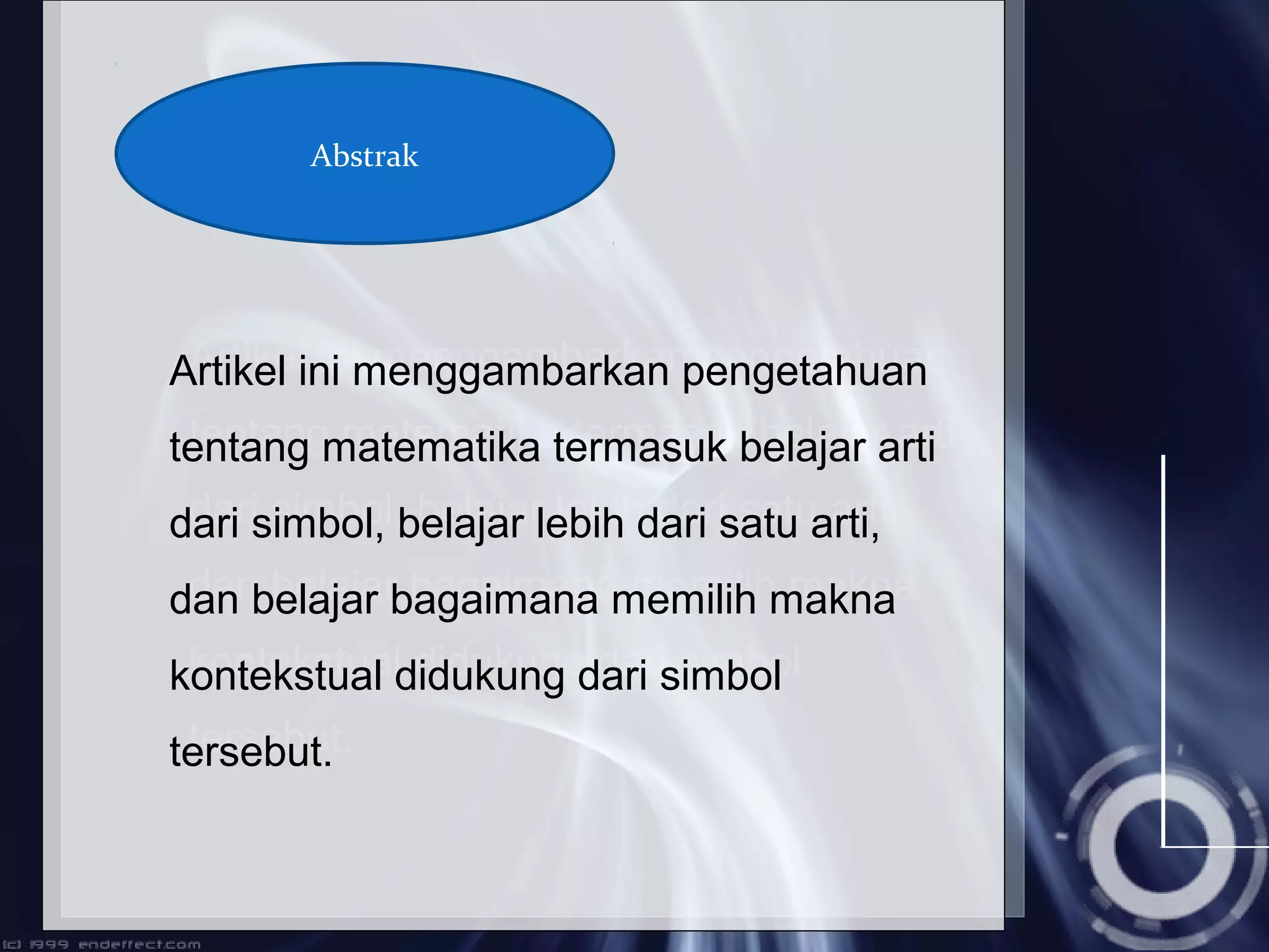 Jurnal Polysemy of Symbols: Signs of Ambiguity | PPT