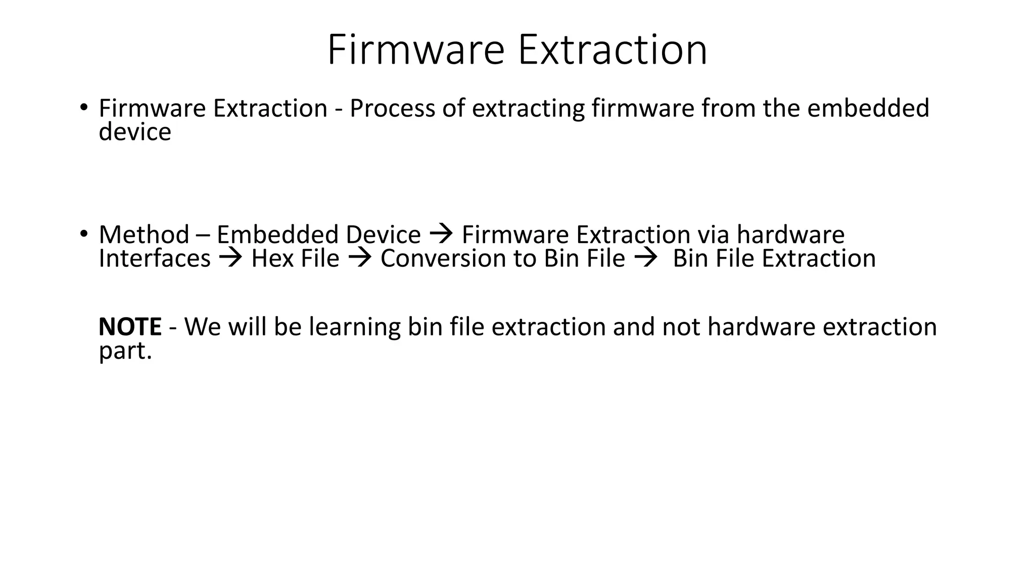 Null mumbai-reversing-IoT-firmware | PPT
