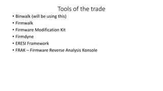 Null mumbai-reversing-IoT-firmware | PPT