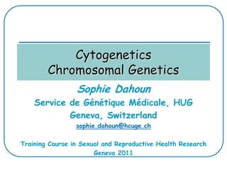 Chromosomal Genetics | PDF