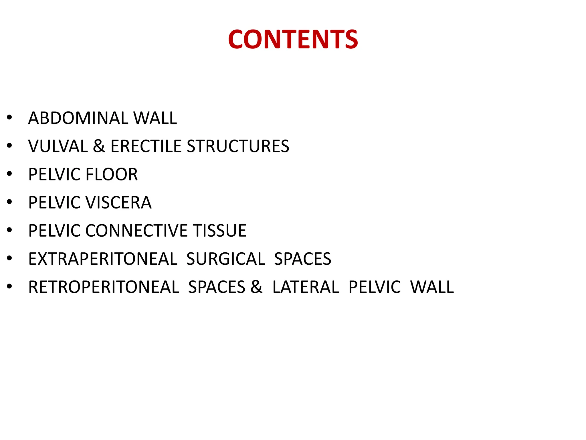 Anatomy of Pelvic structures and It's correlation | PPTX