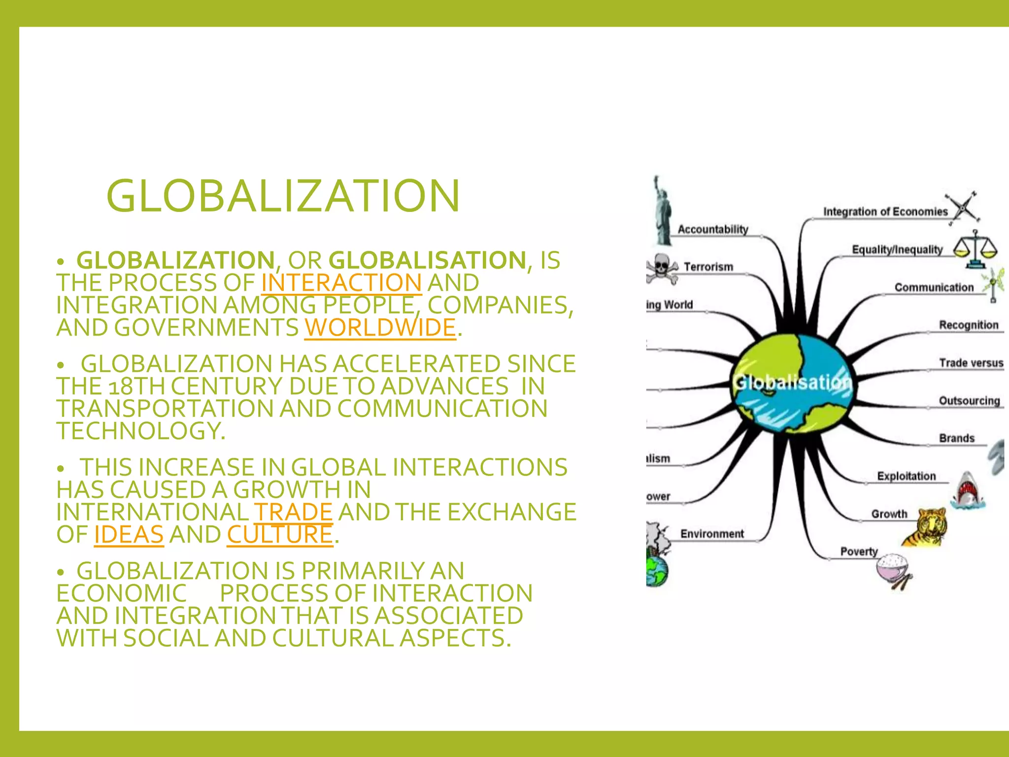 Globalisation | PPTX