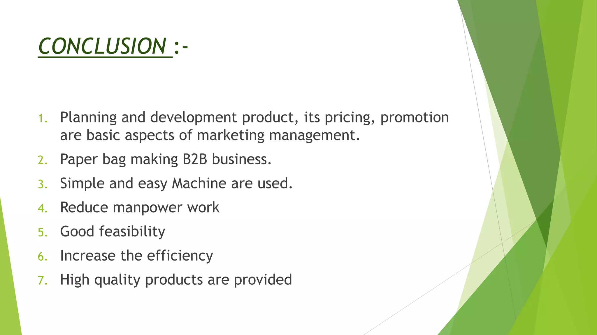 PROJECT ON PAPER BAG INDUSTRY | PPTX