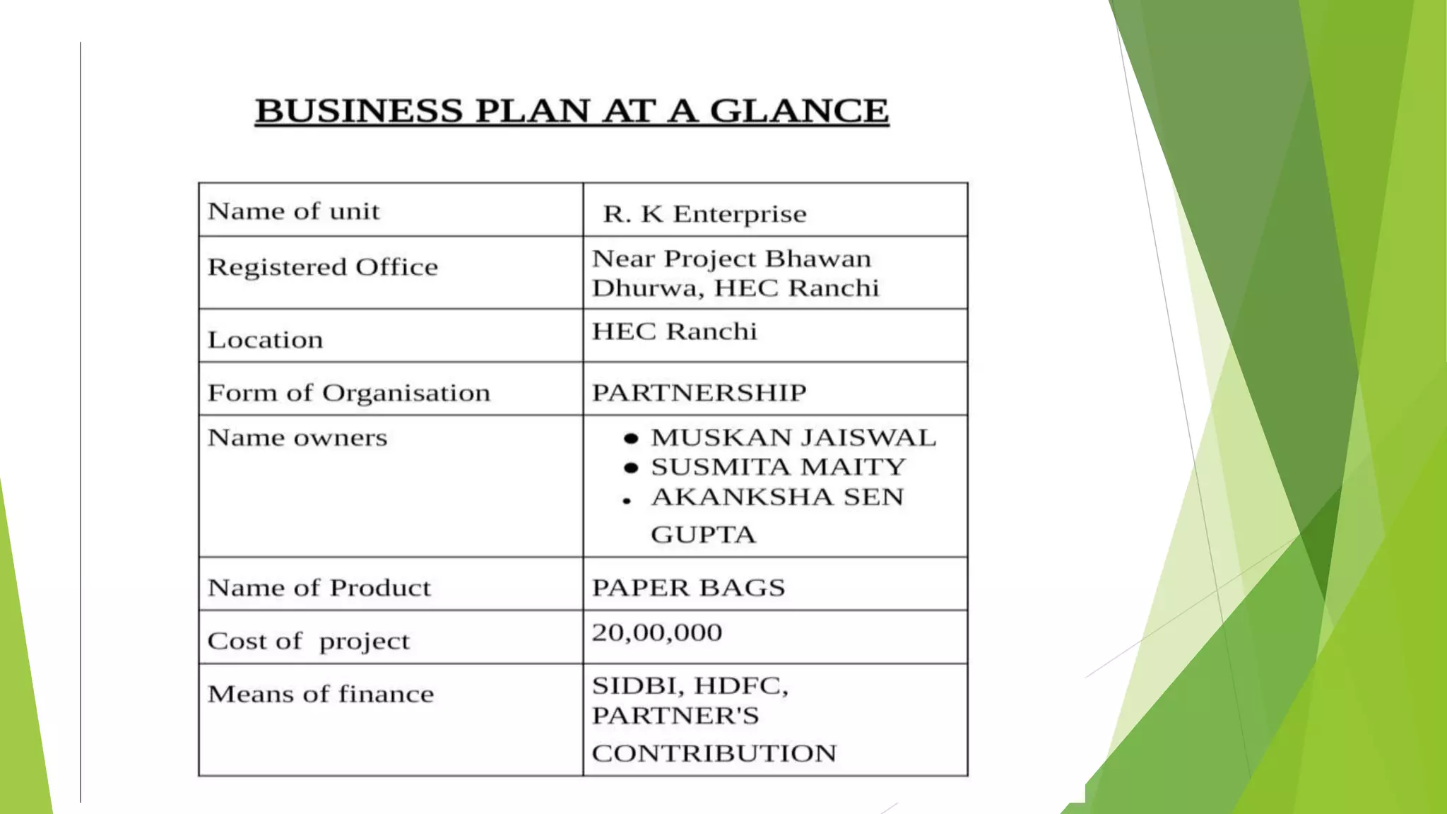 PROJECT ON PAPER BAG INDUSTRY | PPTX