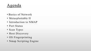 Nmap and metasploitable | PPTX