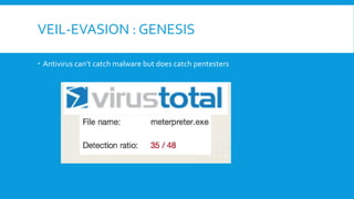 THE VEIL FRAMEWORK | PPT