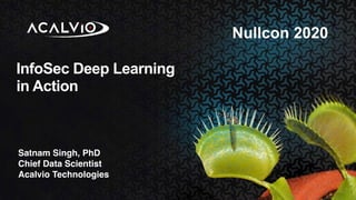 InfoSec Deep Learning in Action | PPT