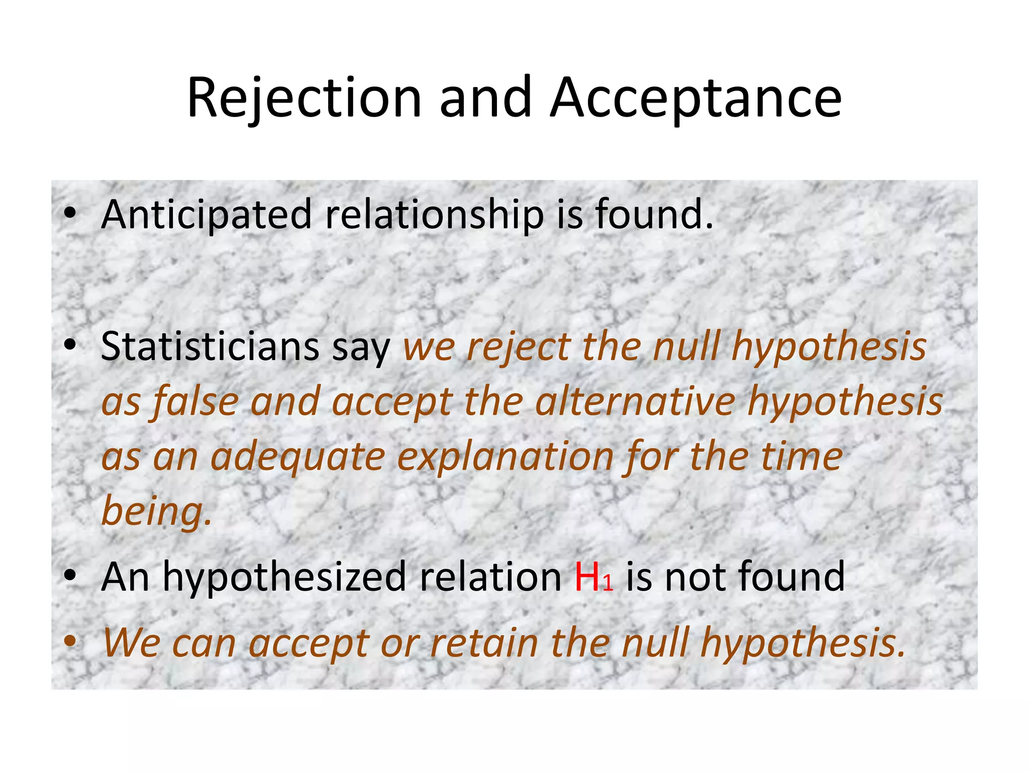 Null hypothesis | PPTX
