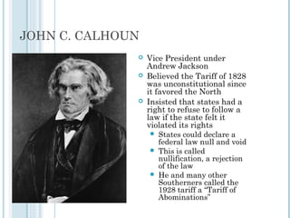 Nullification crisis | PPT