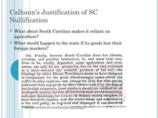 Nullification crisis | PPT