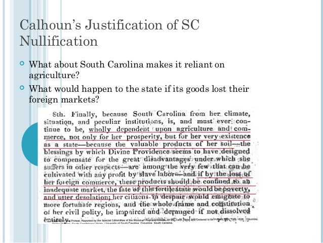 Nullification crisis