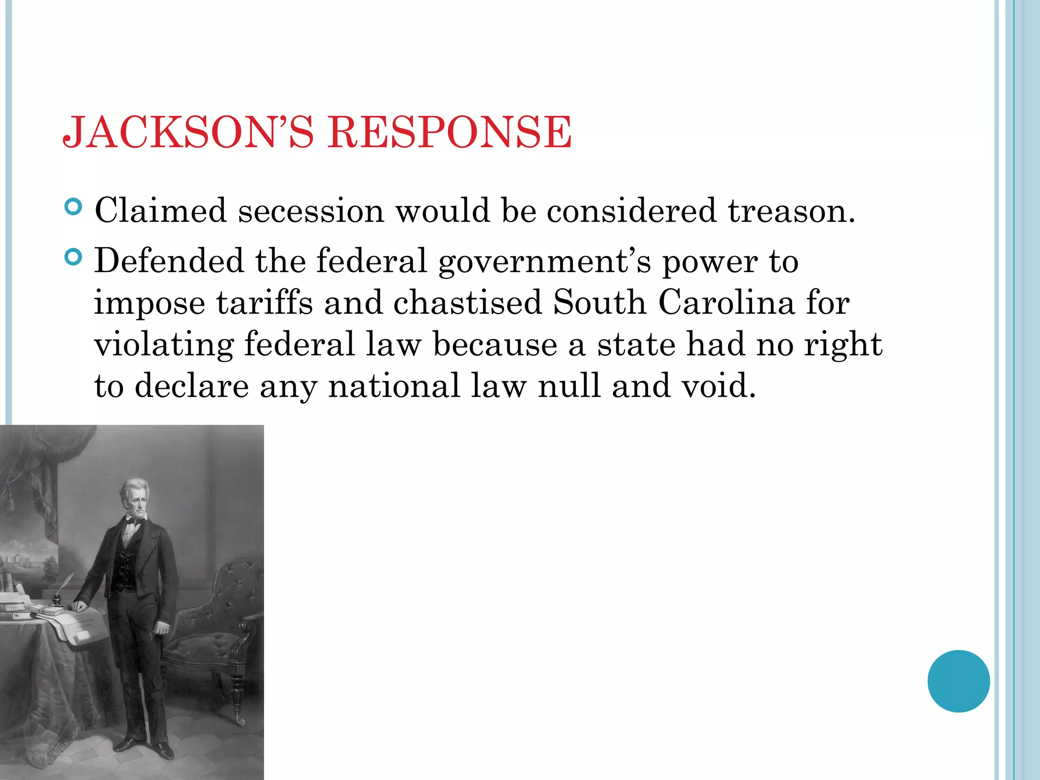Nullification crisis | PPT