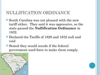 Nullification crisis | PPT