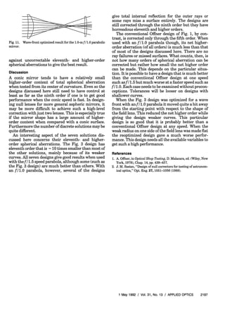 Null lens design techniques applied optics - 1992 | PDF