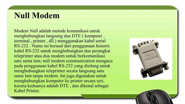 NULL MODEM | PPTX