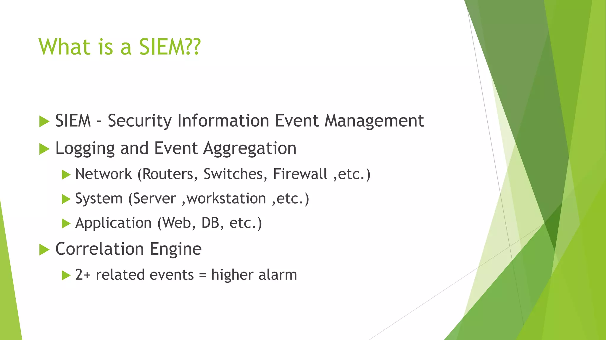 Security Information Event Management Nullhyd Pptx