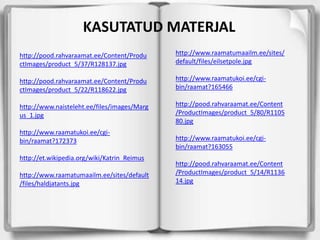 "Nullpunkt" ja "Haldjatants" | PPTX