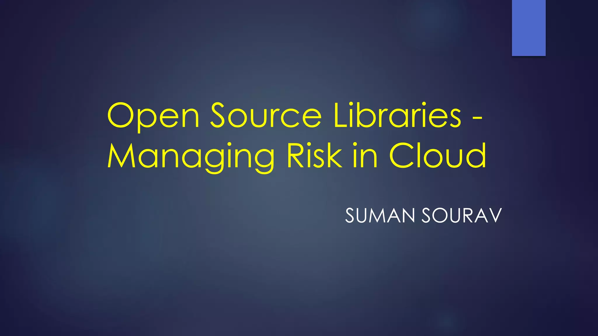 Managing third party libraries | PPT