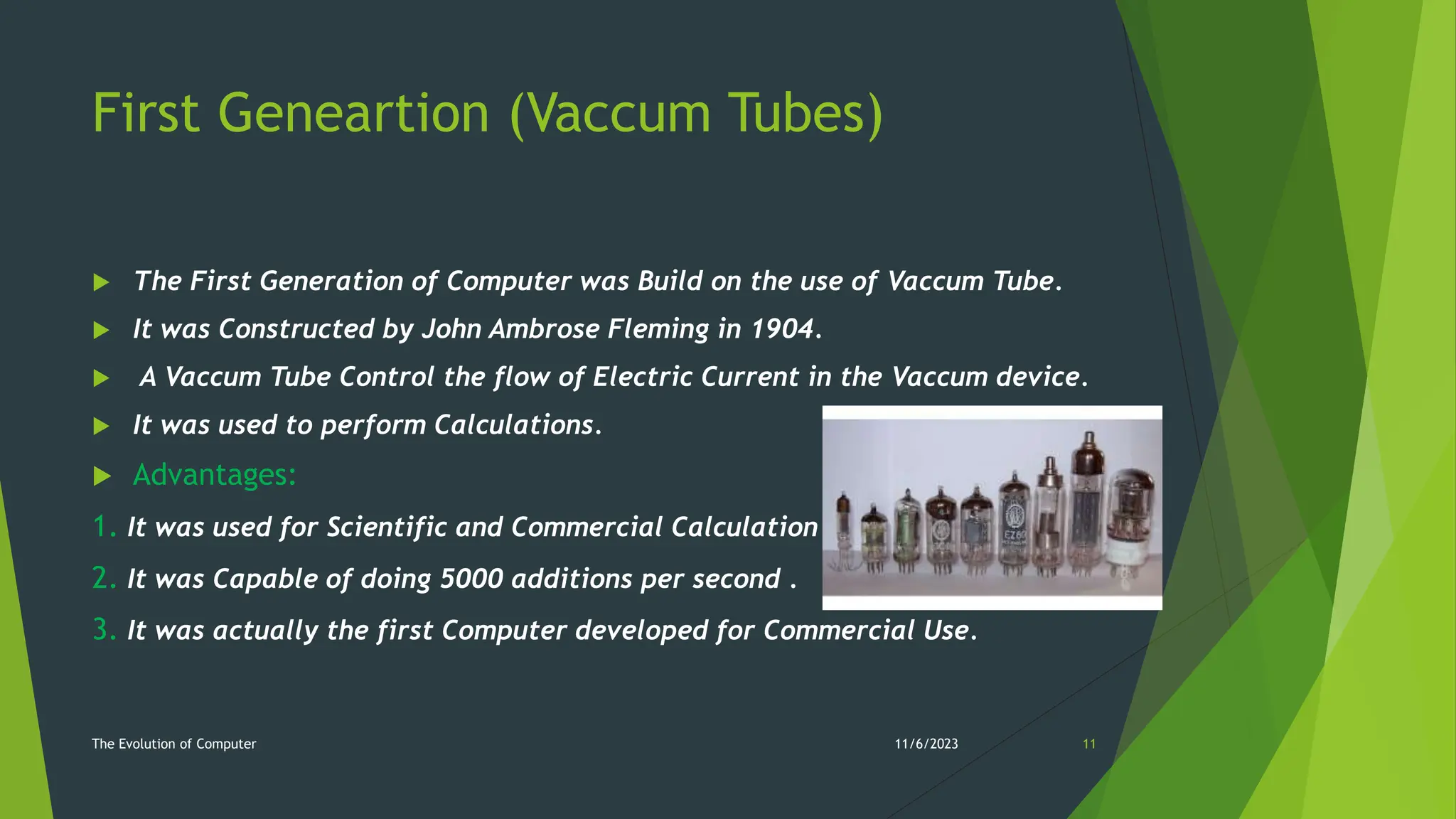 The Evolution of Computer | PPTX