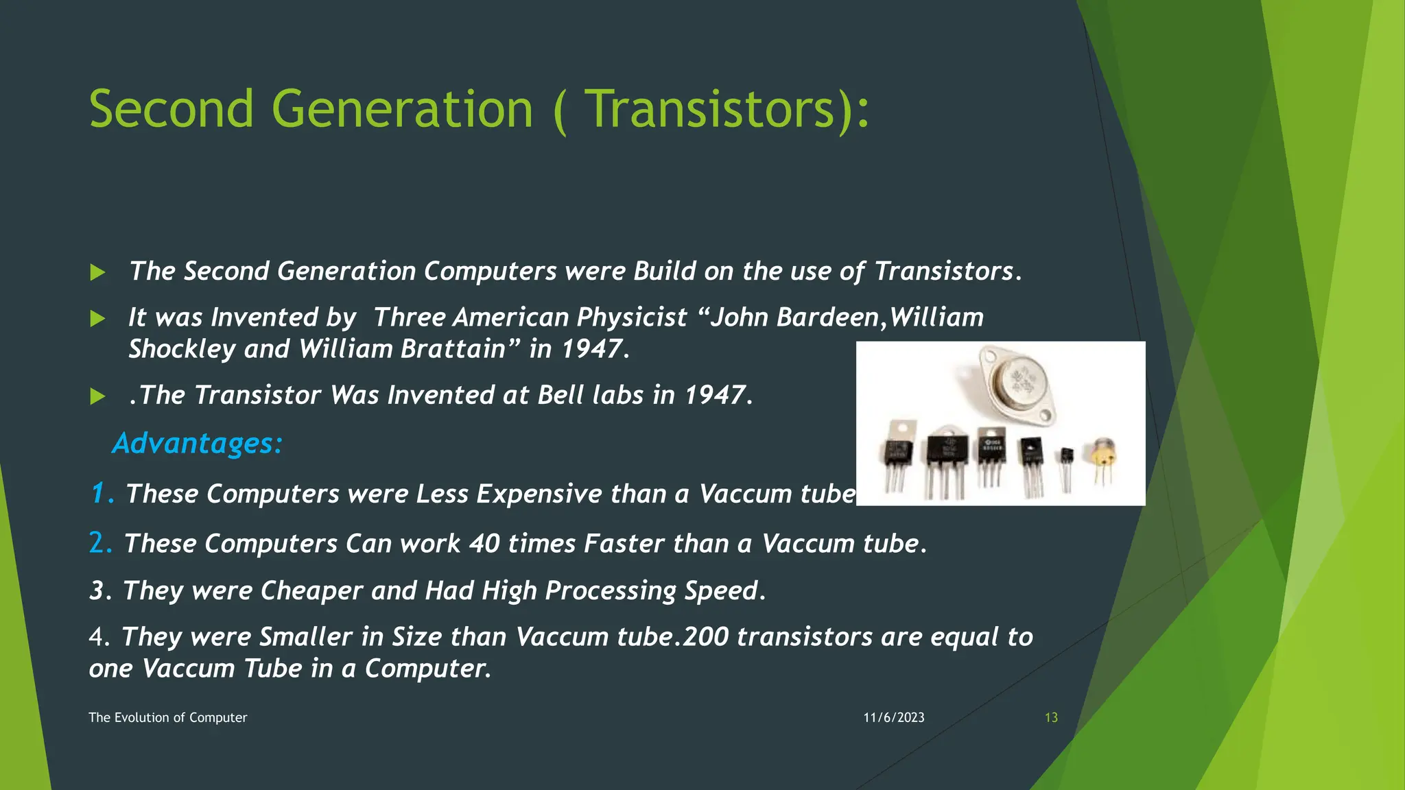 The Evolution of Computer | PPTX
