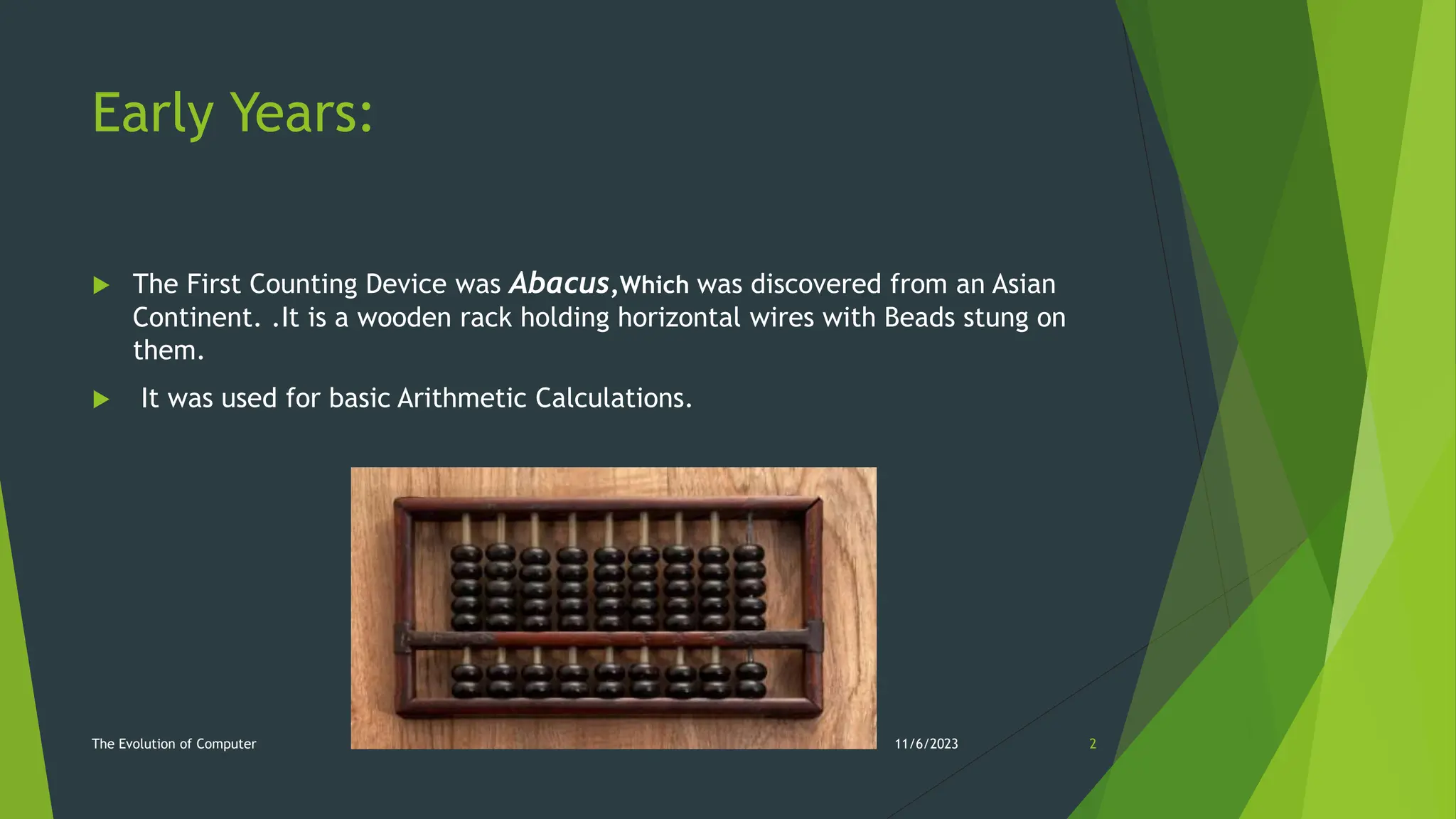 The Evolution of Computer | PPTX