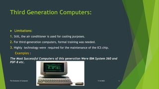 The Evolution of Computer | PPTX