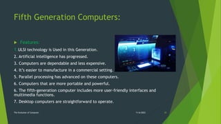 The Evolution of Computer | PPTX