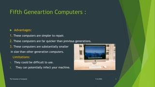 The Evolution of Computer | PPTX