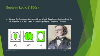 The Evolution of Computer | PPTX