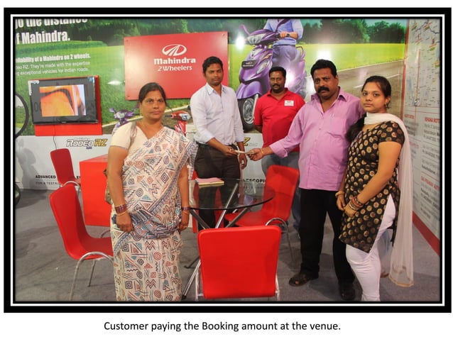 Mahindra 2 Wheelers Stall Display @ AIIE 73 Presentation | PDF
