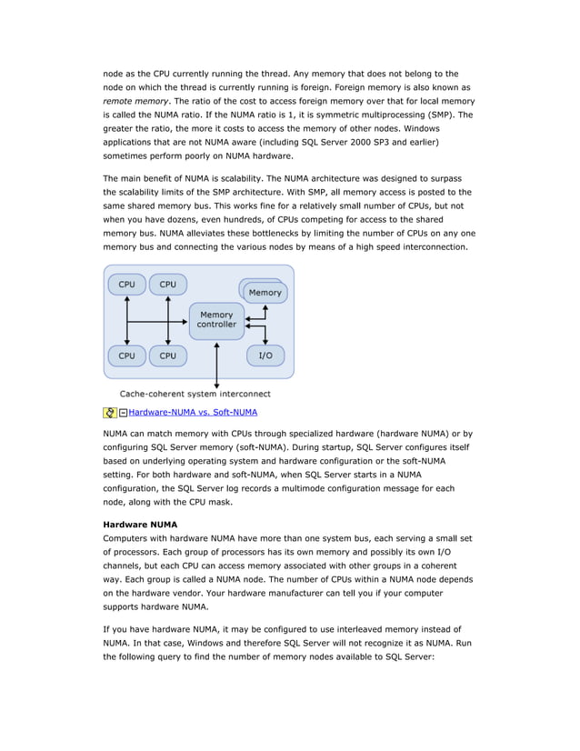 Numa Non Uniform Memory Access Pdf