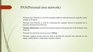 Computer networking and its different types | PPT