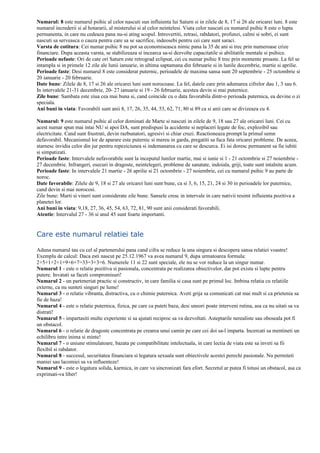 Numarul psihic al destinului | PDF